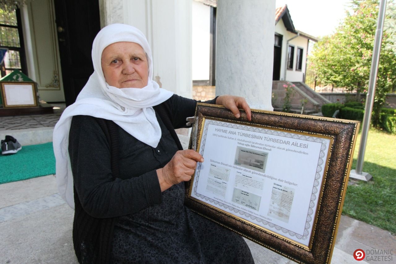 130 yıldır Hayme Ana türbesi Sönmez ailesine emanet - Domaniç Gazetesi
